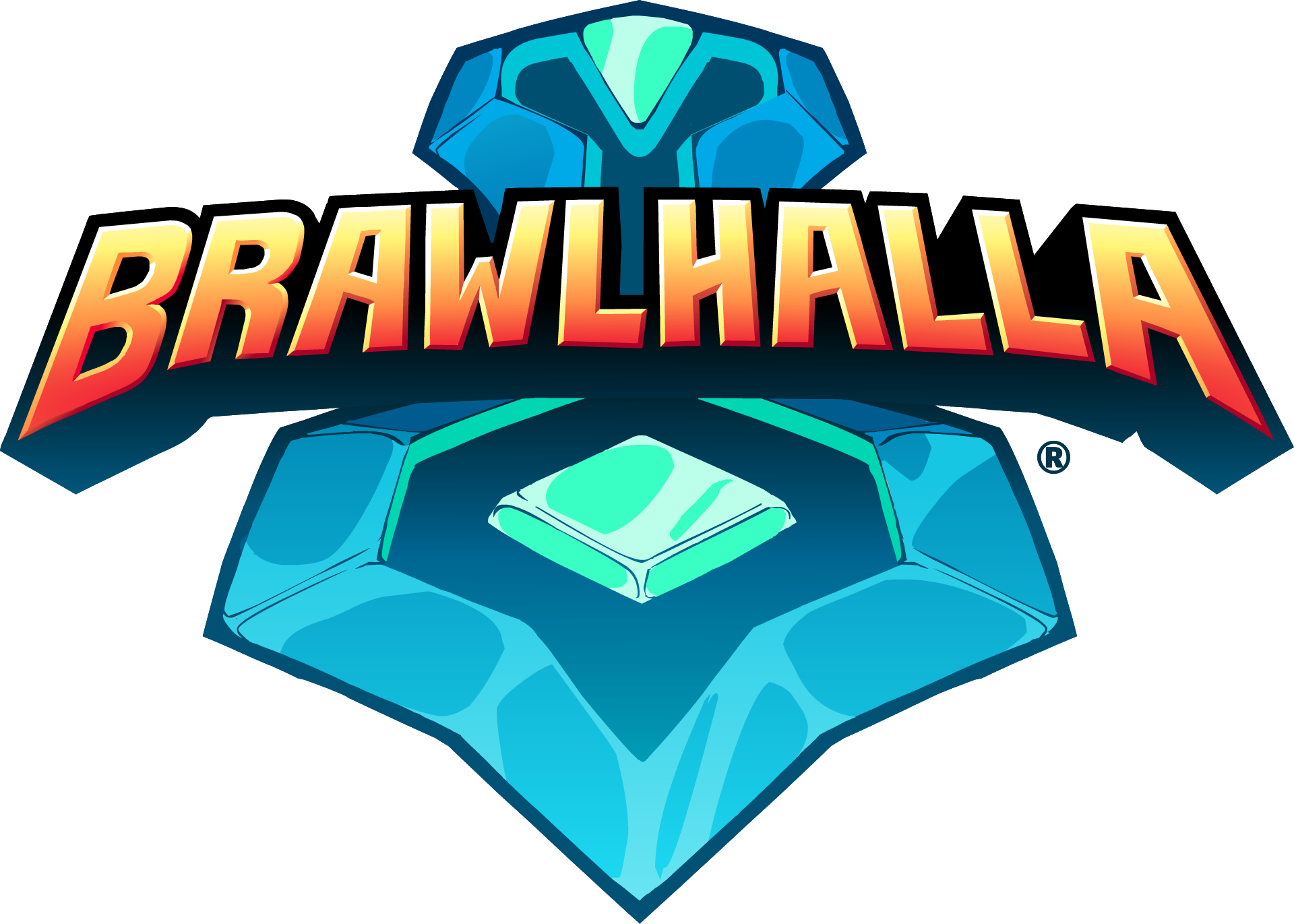 Brawlhalla Lara Croft Tomb Raider Crossover Logo