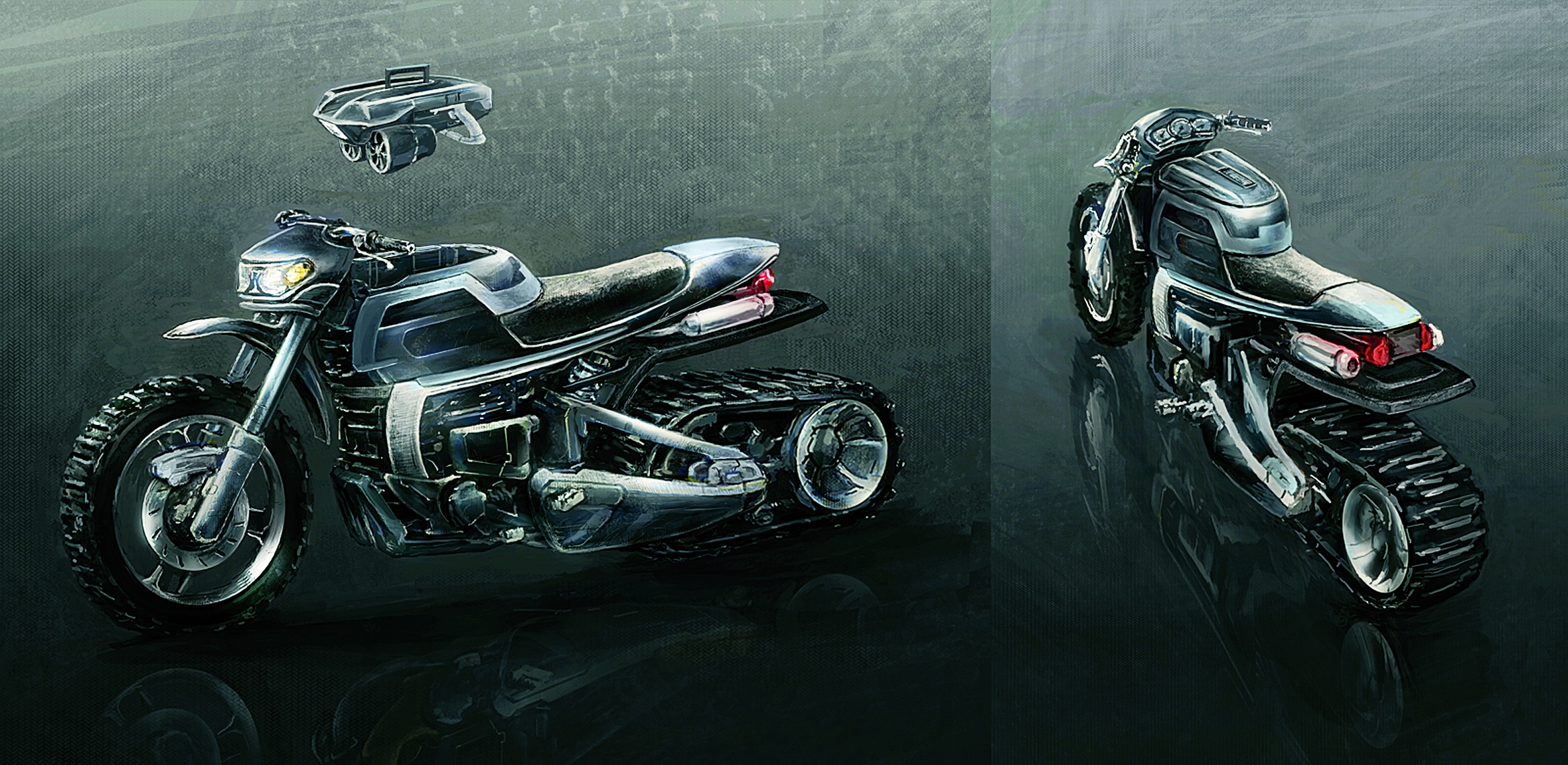 Tomb Raider Underworld - Gear and Vehicles Artwork