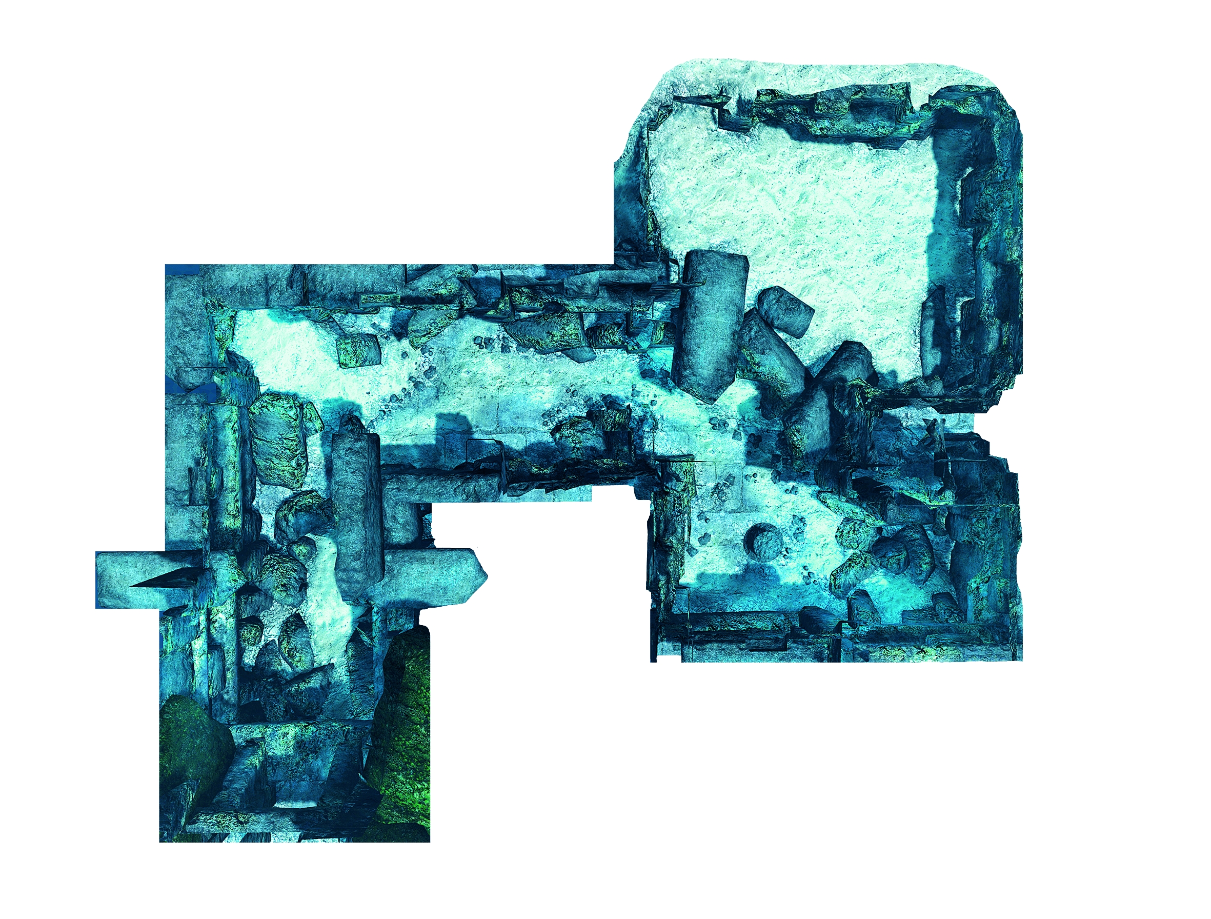 Tomb Raider Underworld - Maps and Level Artwork