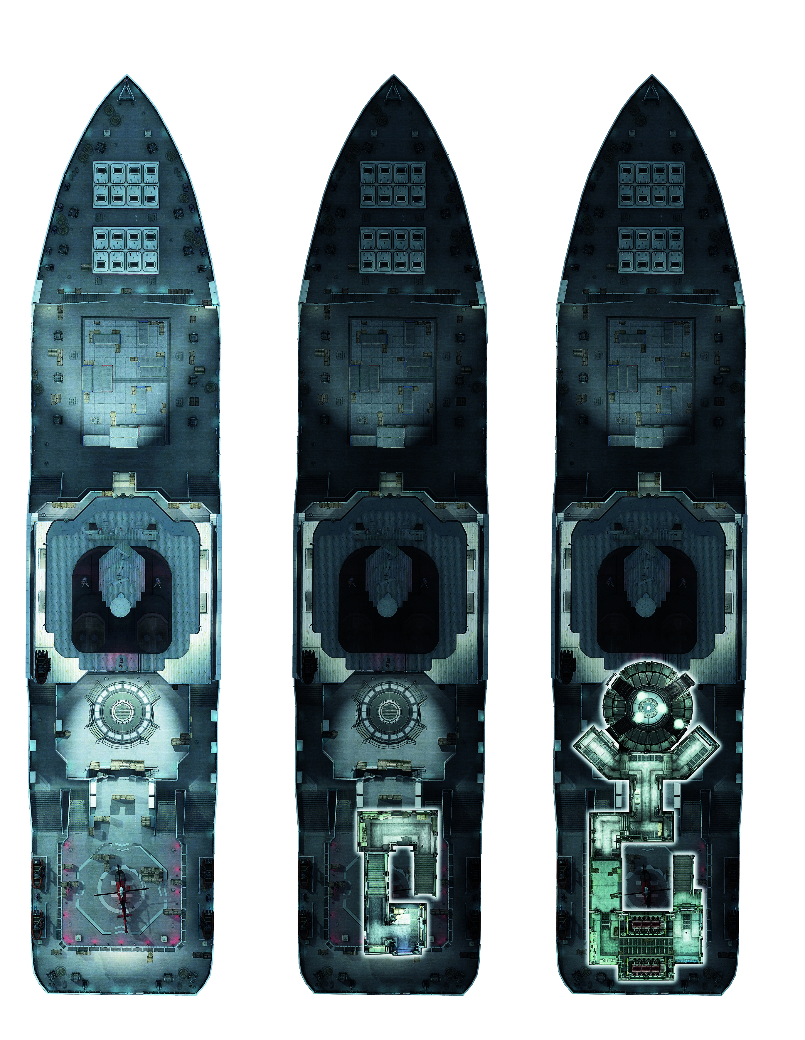 Tomb Raider Underworld - Maps and Level Artwork